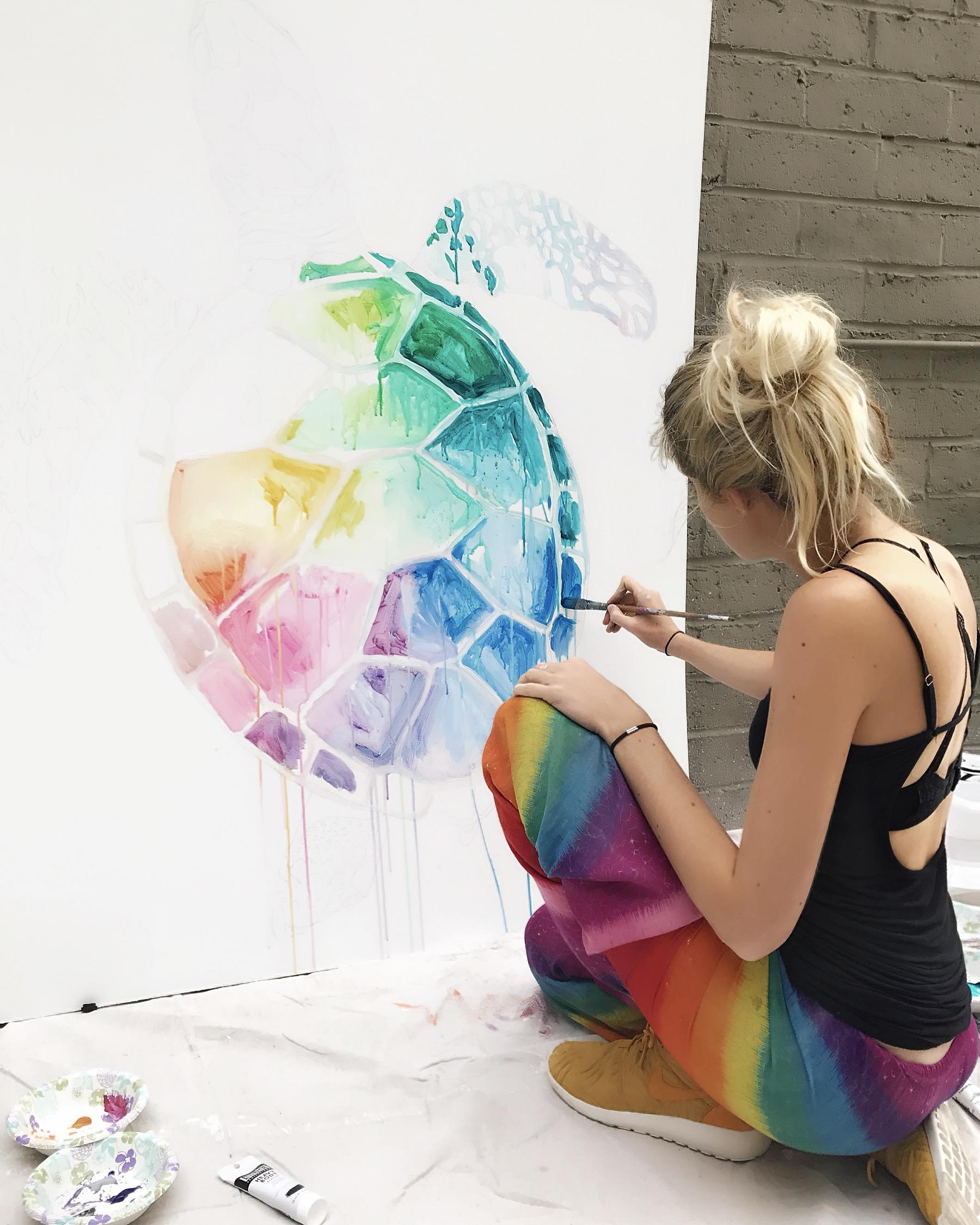 Confetti Crowd - Artist Of The Week – Sophie Tea Art