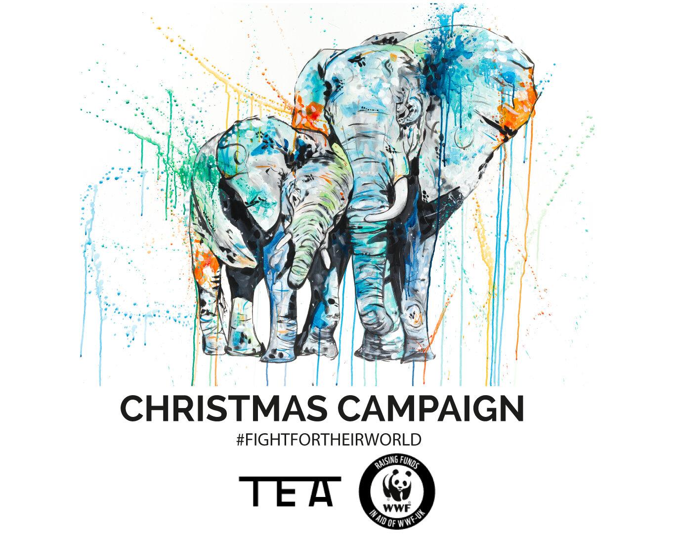 WWF-UK & STA 'CHRISTMAS CAMPAIGN' – Sophie Tea Art